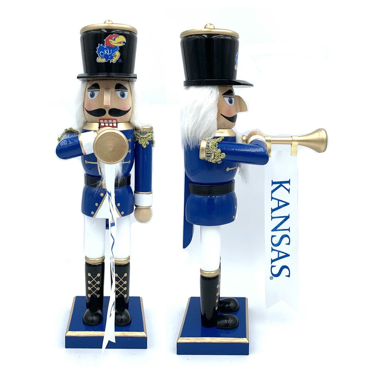 14" Kansas Bugler Nutcracker | THE OUTER BANKS CHRISTMAS SHOP