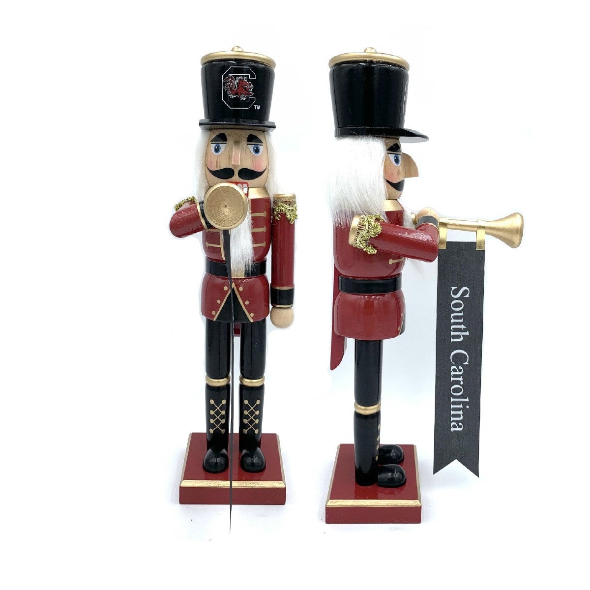 14" South Carolina Bugler Nutcracker | THE OUTER BANKS CHRISTMAS SHOP