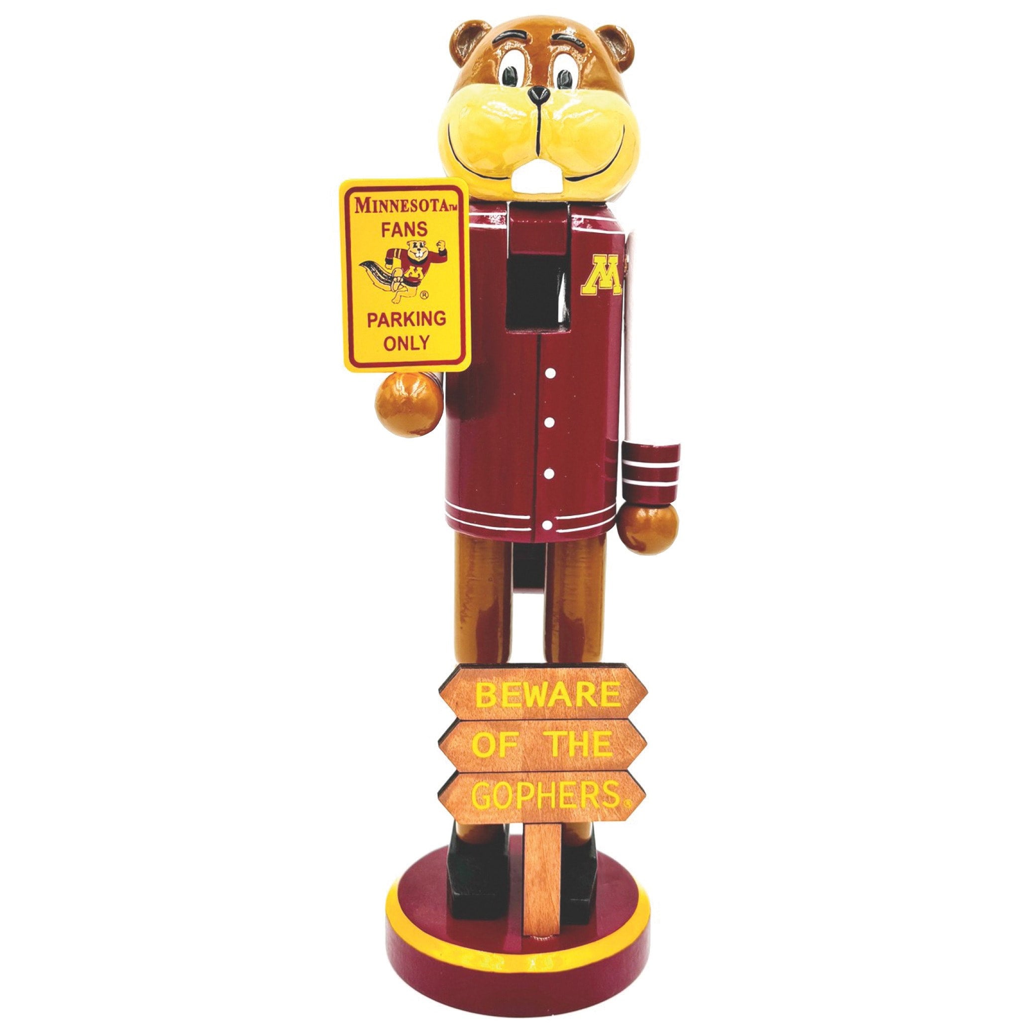 12” Minnesota Beware of the Gophers Nutcracker | THE OUTER BANKS ...