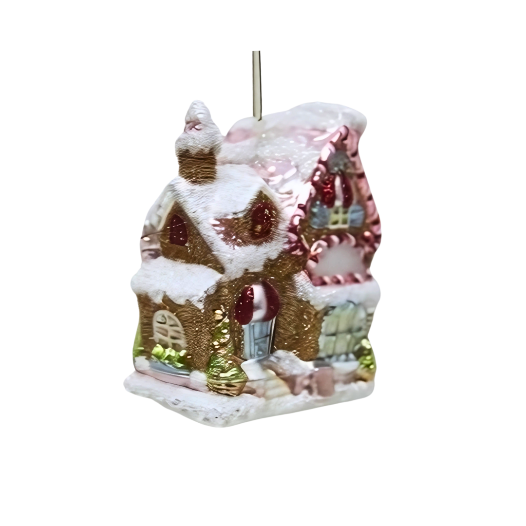 Glass Gingerbread House | THE OUTER BANKS CHRISTMAS SHOP